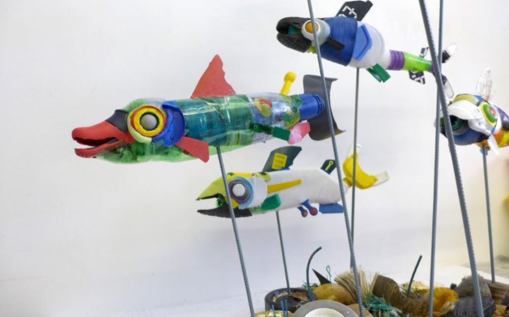 Sculpture highlights environmental damage done by Thames rubbish - Thames21