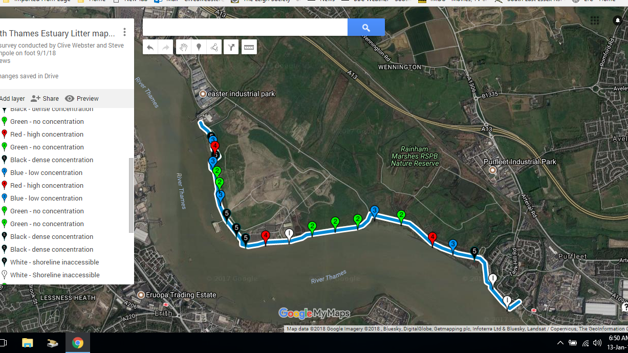 Thames21 Badged Group reports huge amounts of plastic in Thames Estuary