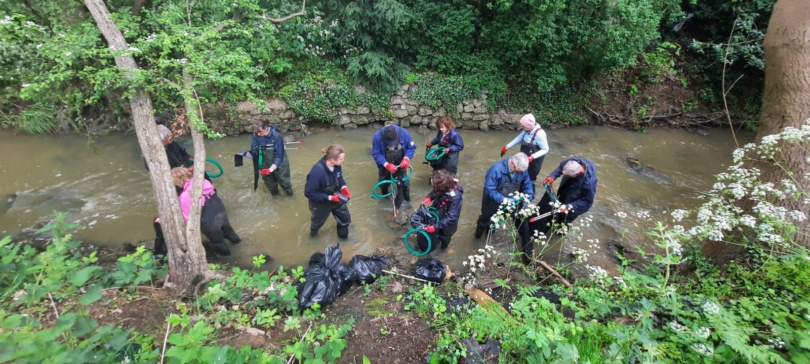 Enfield Council and Thames21 launch major river restoration project ...